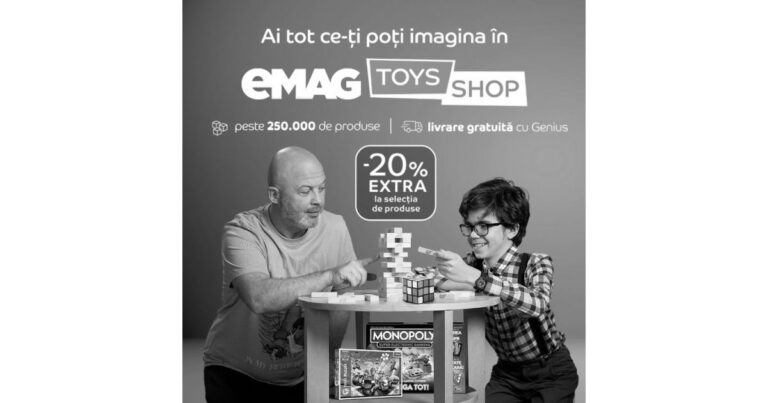eMAG lansează Toys Shop, cel mai mare magazin de jucării din România ...